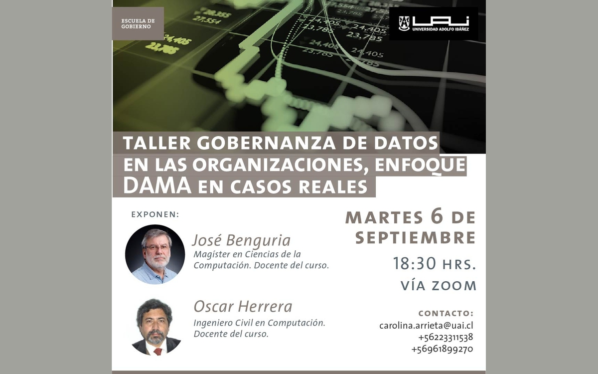 Taller Gobernanza de datos en las organizaciones, enfoque DAMA en casos ...